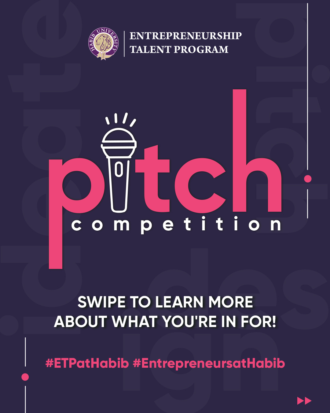 Entrepreneurship Talent Program (ETP) - Habib University