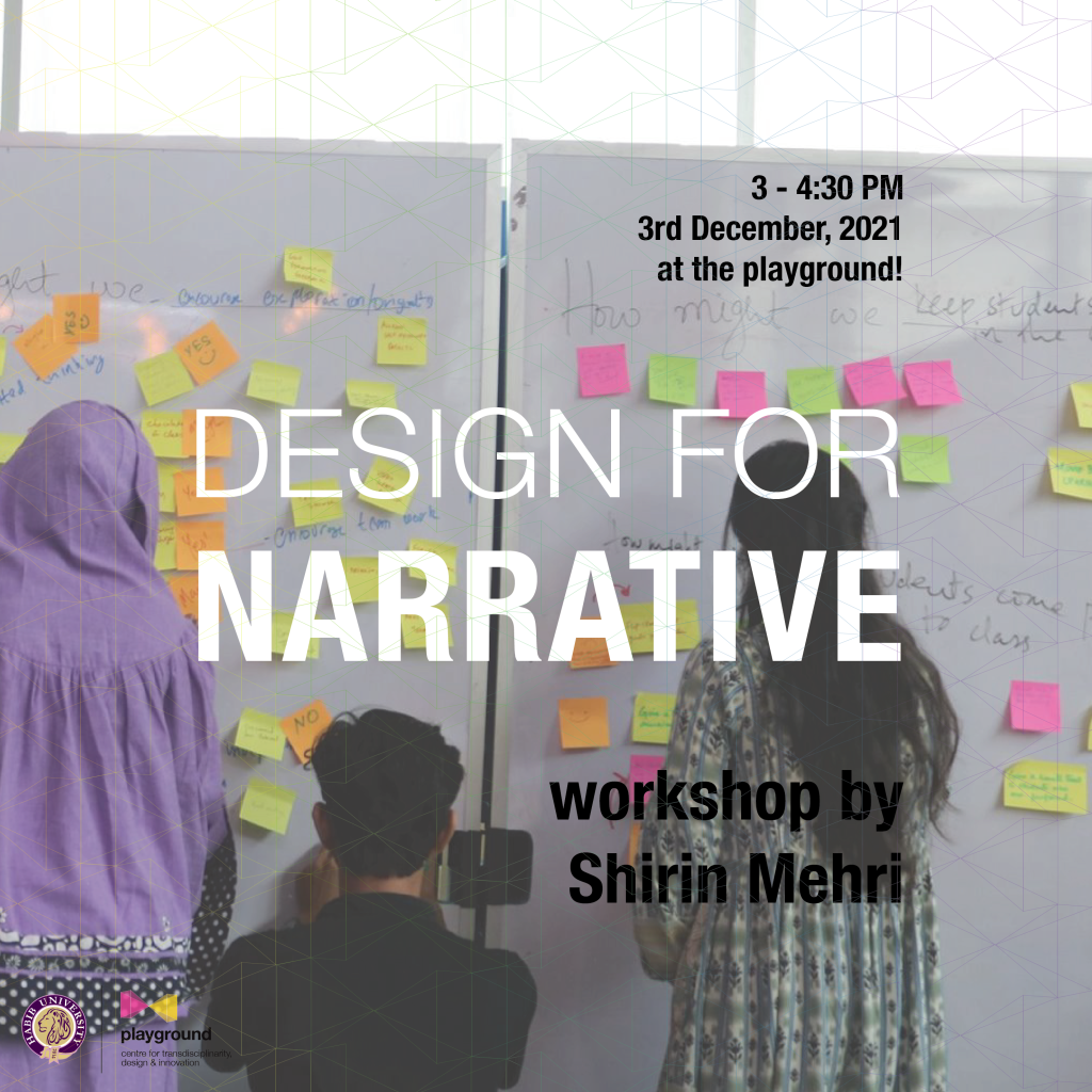Design For Narrative Workshop - Playground